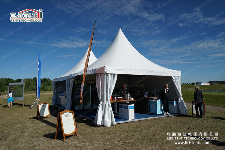 Outdoor Gazebo Tent for Golf VIP Lounge - Event Tents For Sale